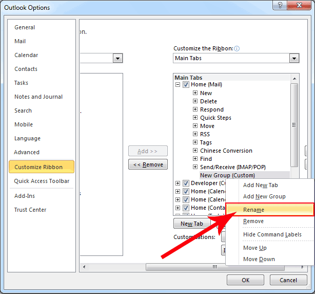 How To Add Outlook File Templates To The 2010 Ribbon How To Add Outlook File Templates To The 2010 Ribbon